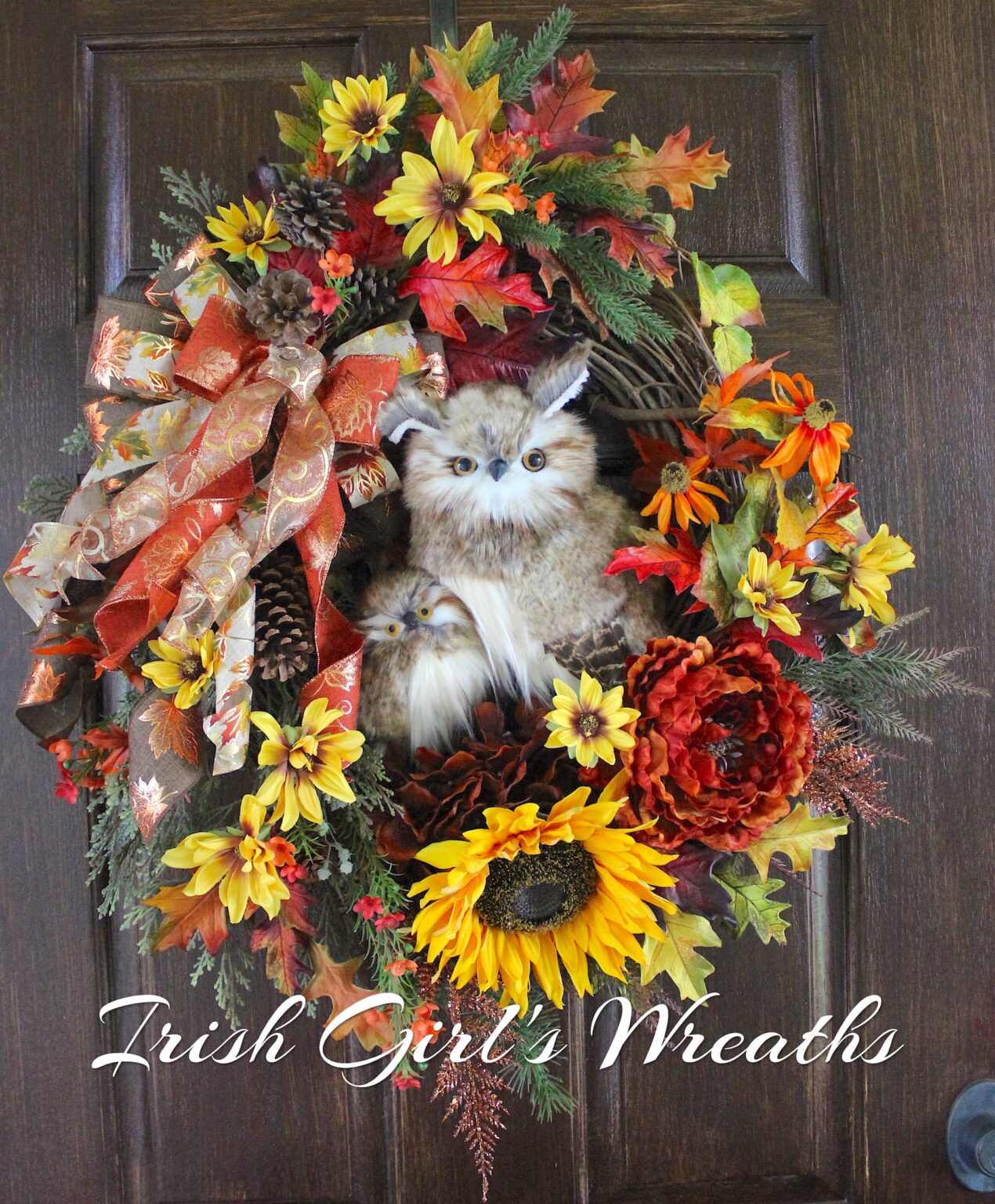 Irish Girl's Wreaths | Top Quality Handmade Artisan Floral Wreaths for ...
