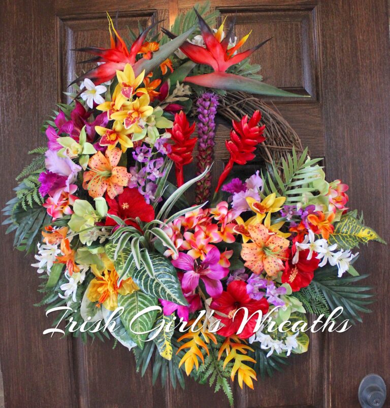 Irish Girl's Wreaths | Top Quality Handmade Artisan Floral Wreaths for ...