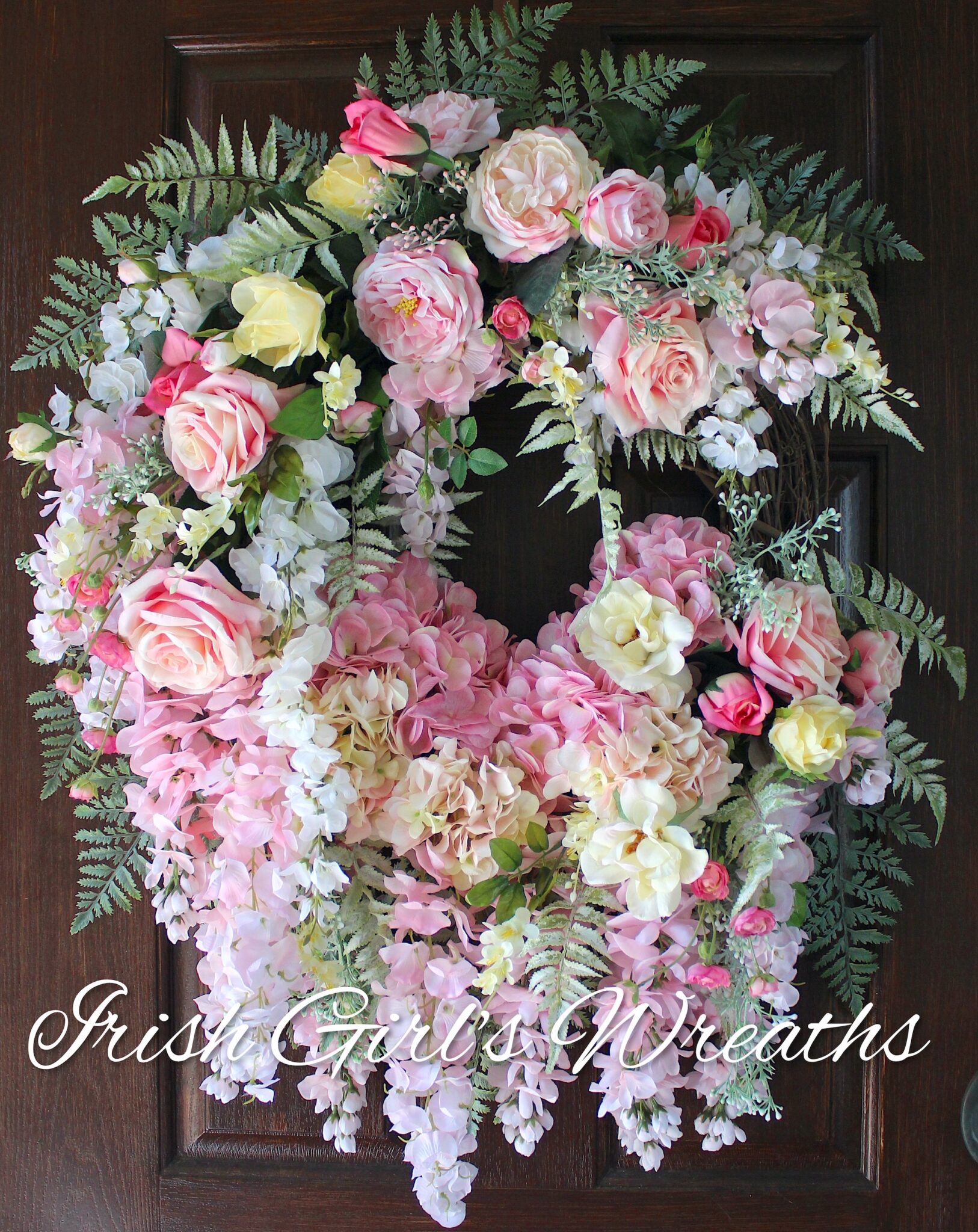 Irish Girl's Wreaths | Top Quality Handmade Artisan Floral Wreaths for ...