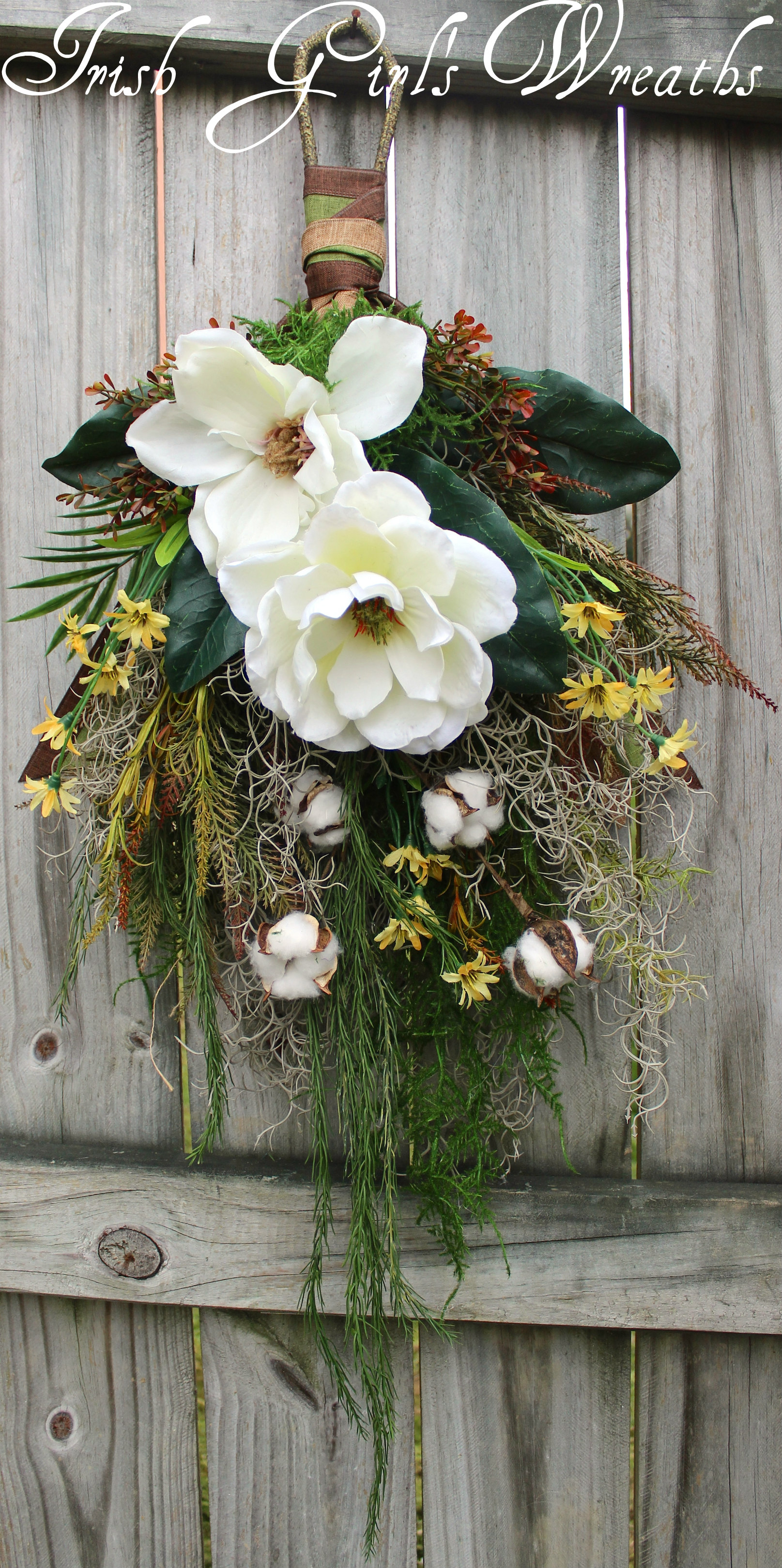 Irish Girl's Wreaths | Top Quality Handmade Artisan Floral Wreaths for ...