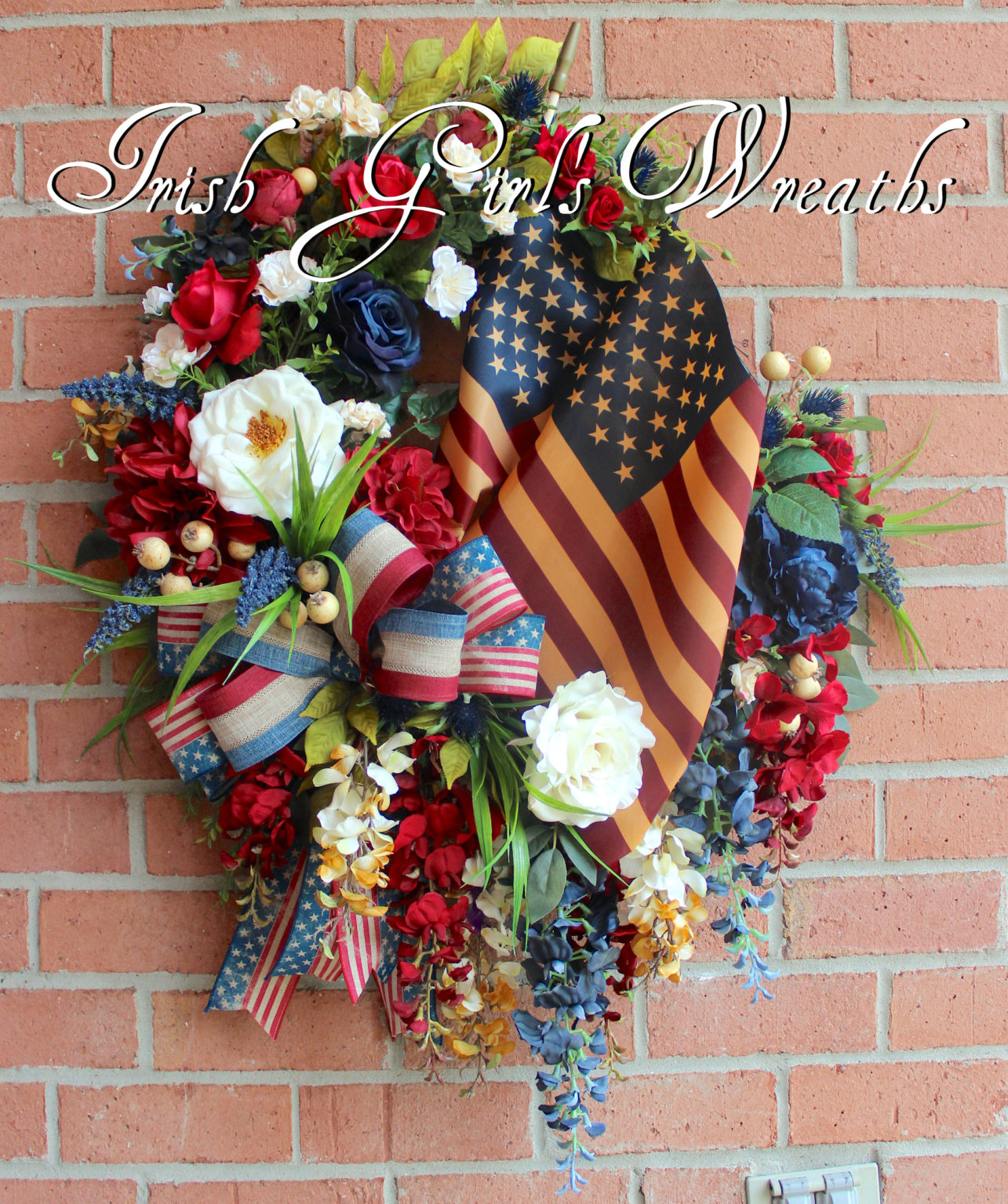 Irish Girl's Wreaths | Top Quality Handmade Artisan Floral Wreaths for ...