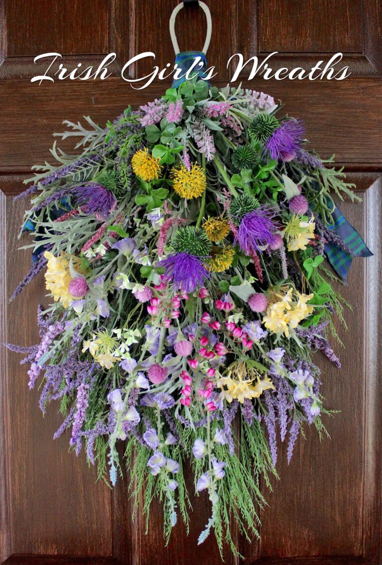 Irish Girl's Wreaths | Top Quality Handmade Artisan Floral Wreaths for ...